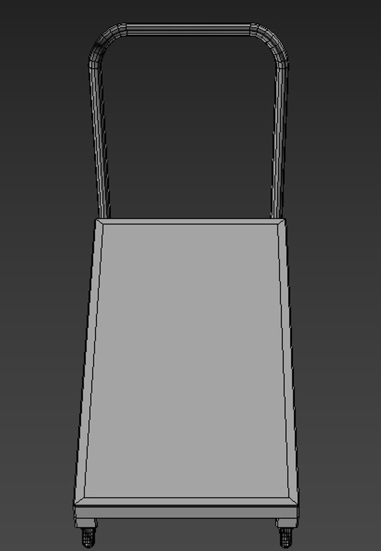 3D Cart Metal Object Model - TurboSquid 1595419