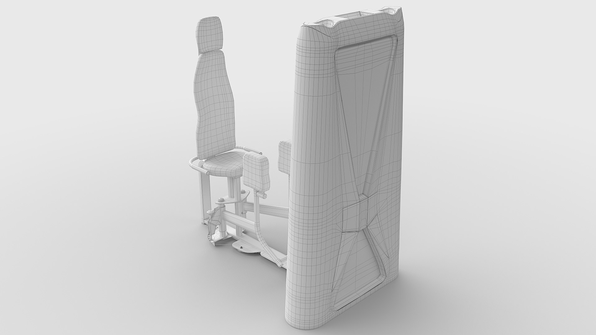 Generic Abductor Workout Machine 3D Model - TurboSquid 2114130