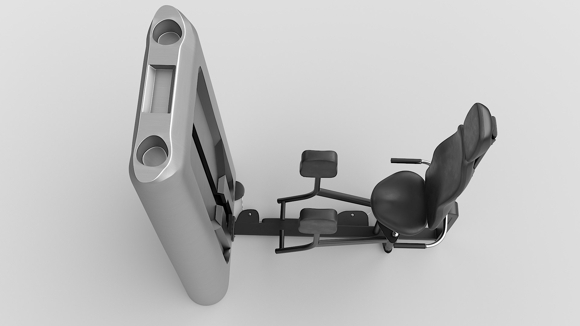 Generic Abductor Workout Machine 3D Model - TurboSquid 2114130