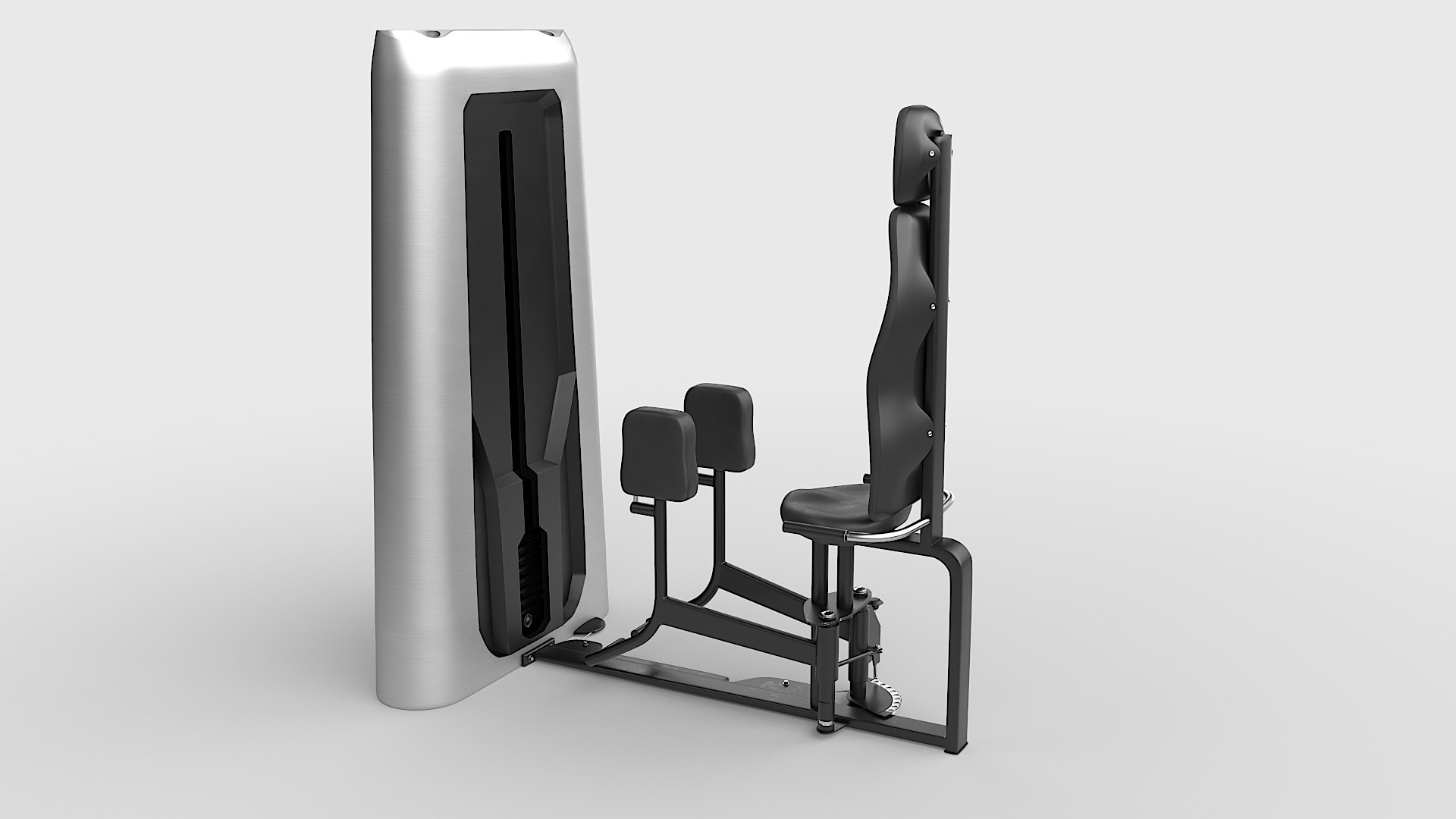 Generic Abductor Workout Machine 3D Model - TurboSquid 2114130