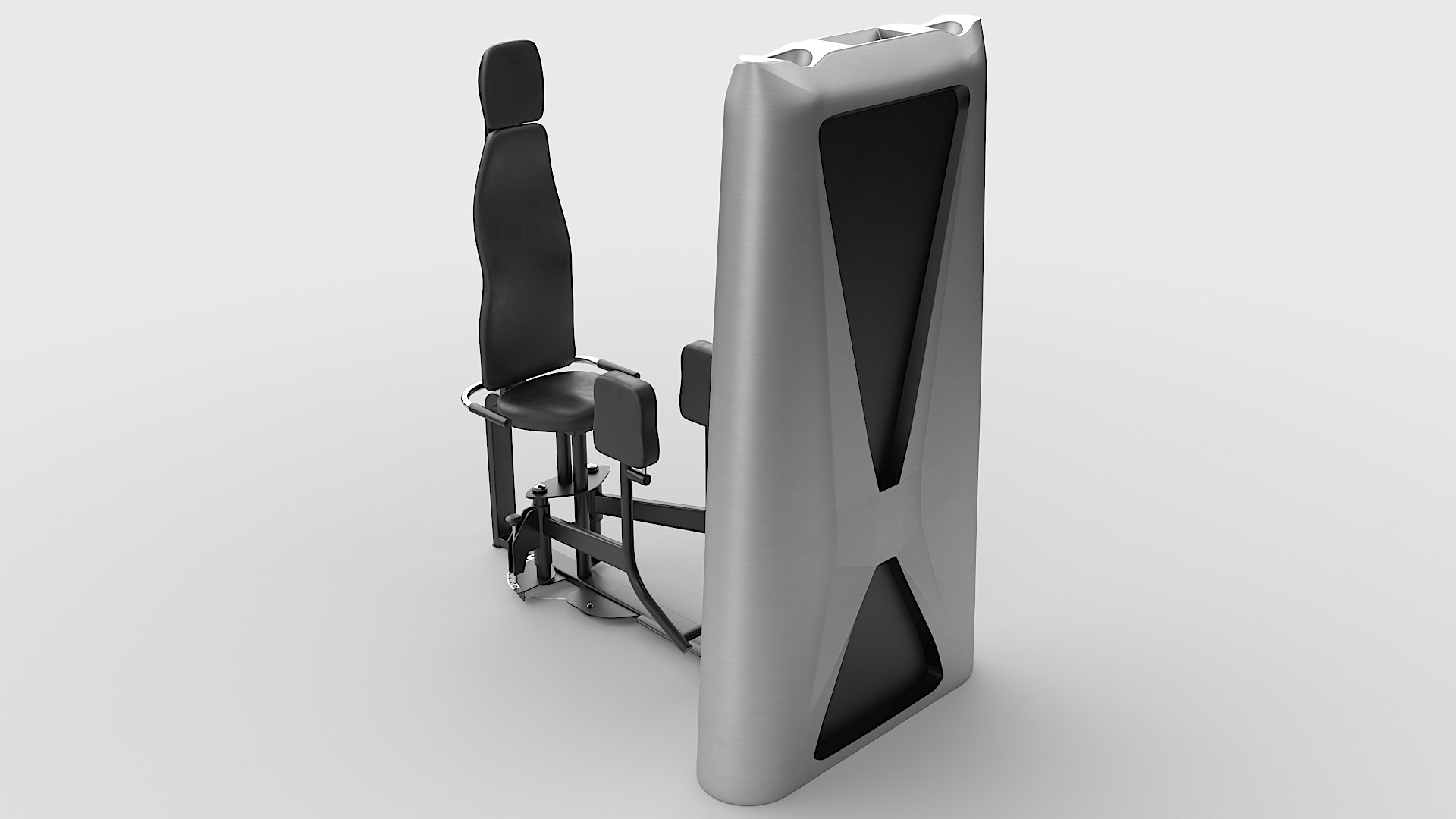 Generic Abductor Workout Machine 3D Model - TurboSquid 2114130