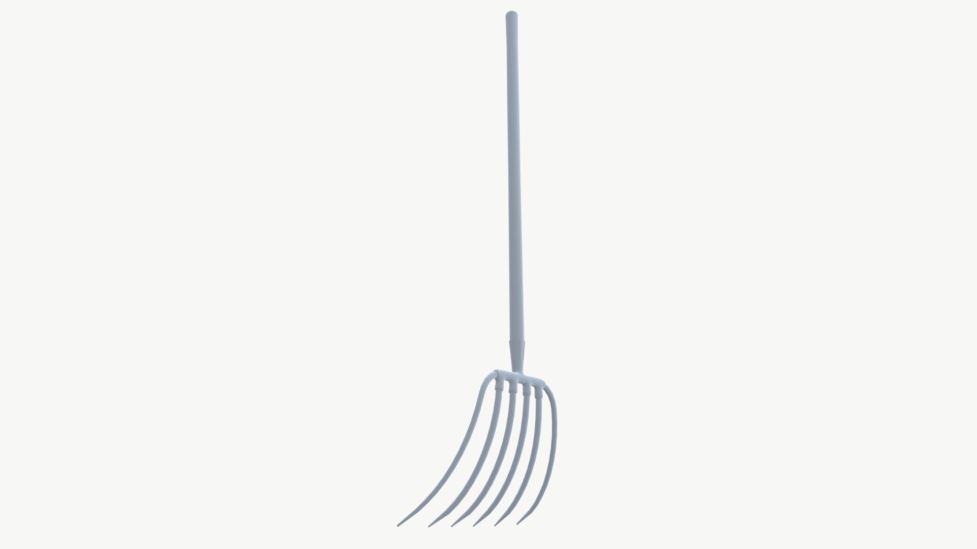 3D Garden Rake - TurboSquid 2397428