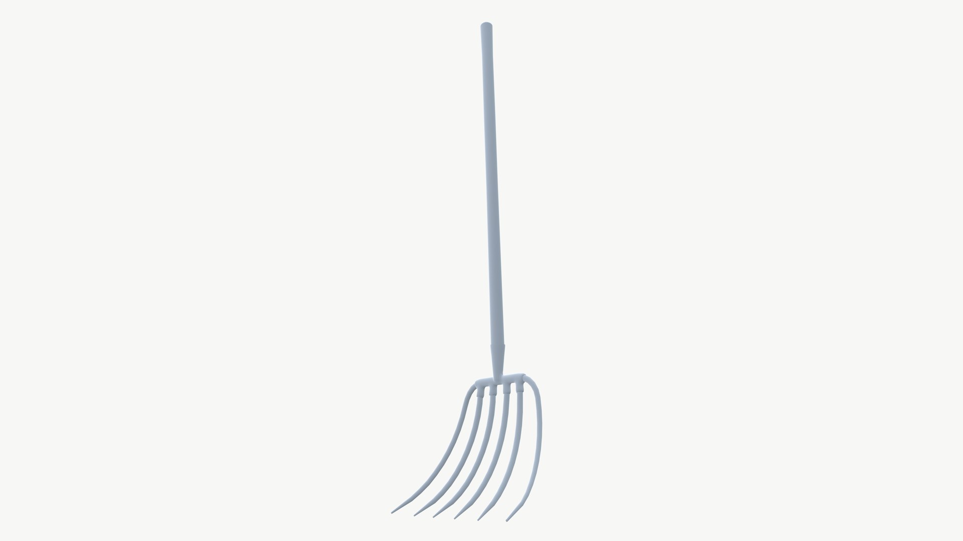 3D Garden Rake - TurboSquid 2397428