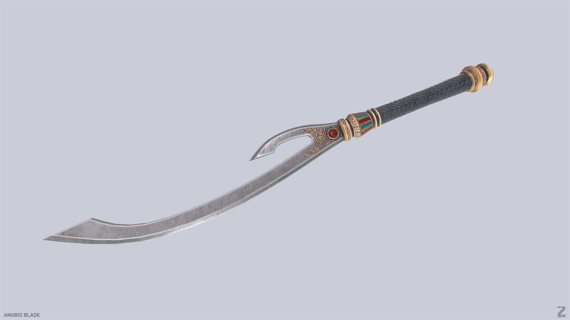 3D Model Anubis Blade - TurboSquid 2205337