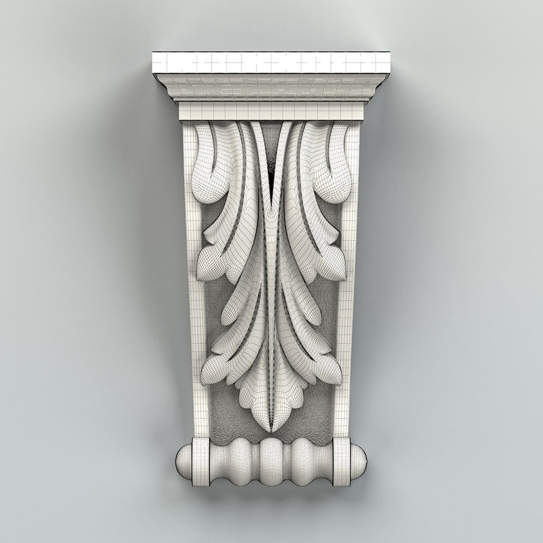 Corbel 015 3D Model - TurboSquid 1991982