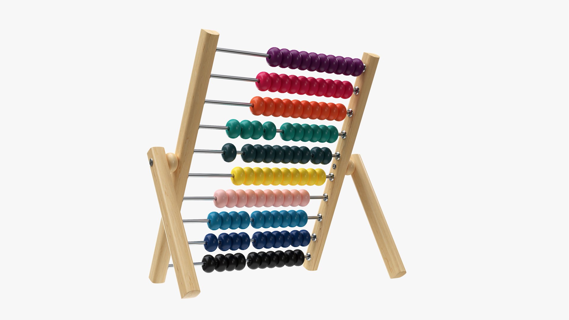 3D Abacus Counting Frame Model - TurboSquid 1801143