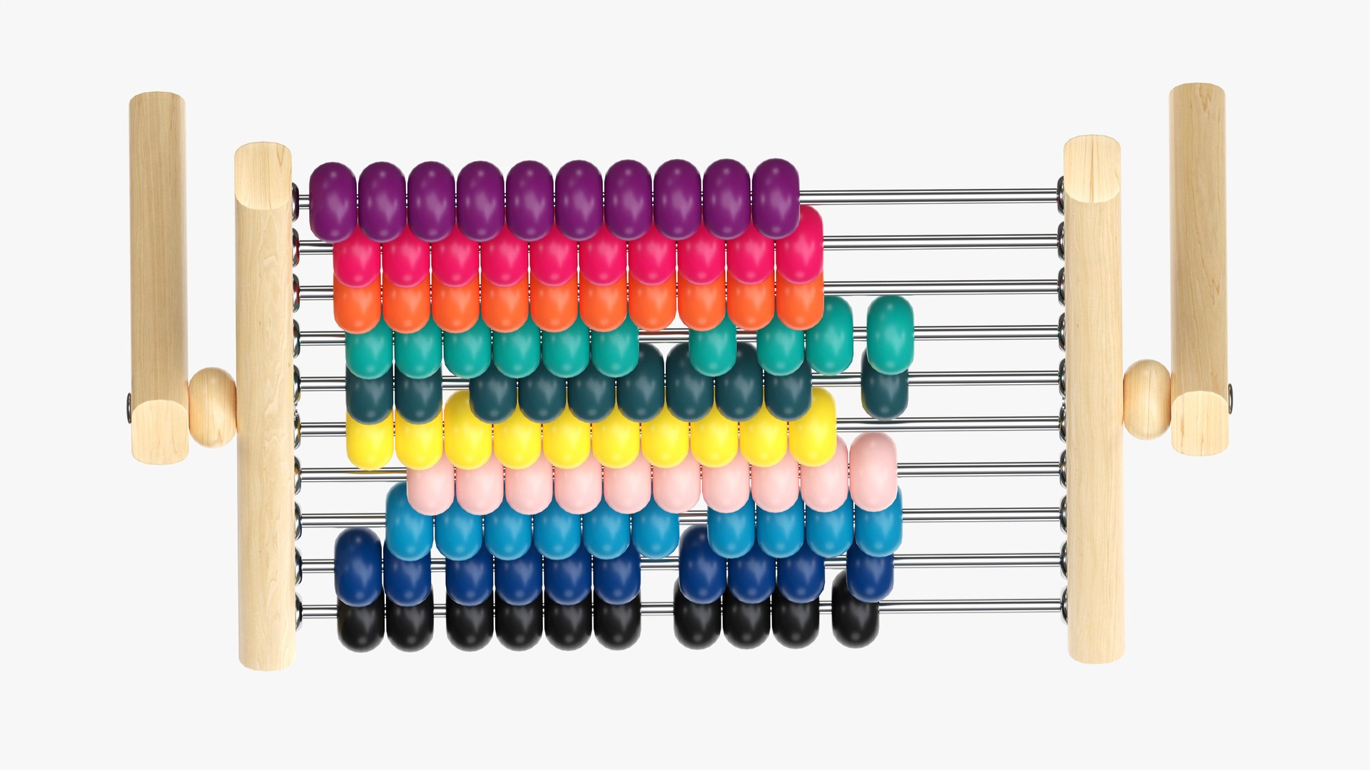 3D Abacus Counting Frame Model - TurboSquid 1801143