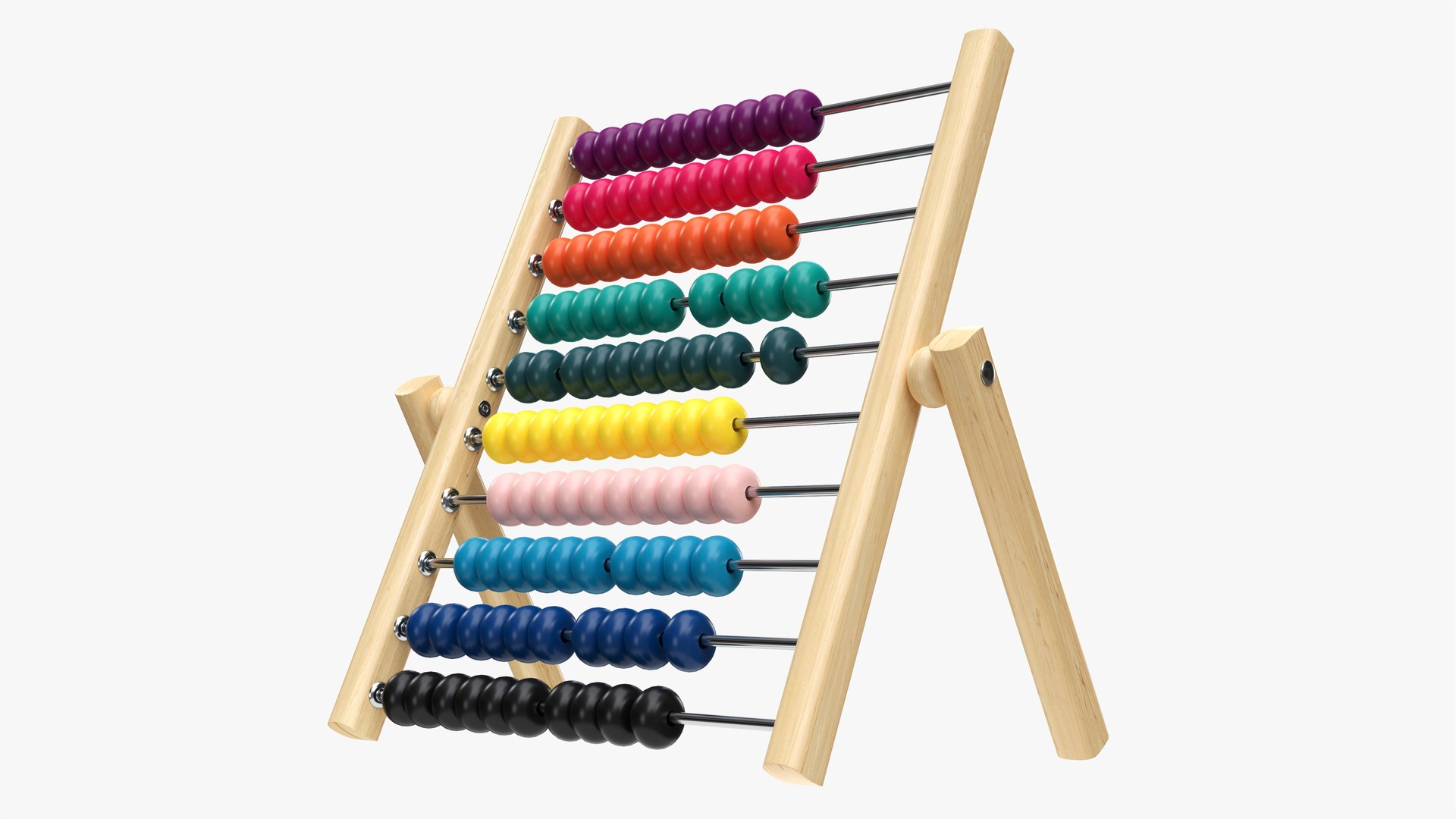 3D Abacus Counting Frame Model - TurboSquid 1801143