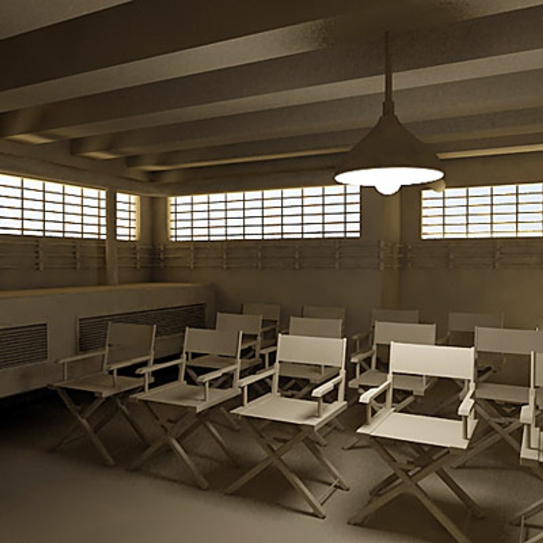 Execution Room 3d Model