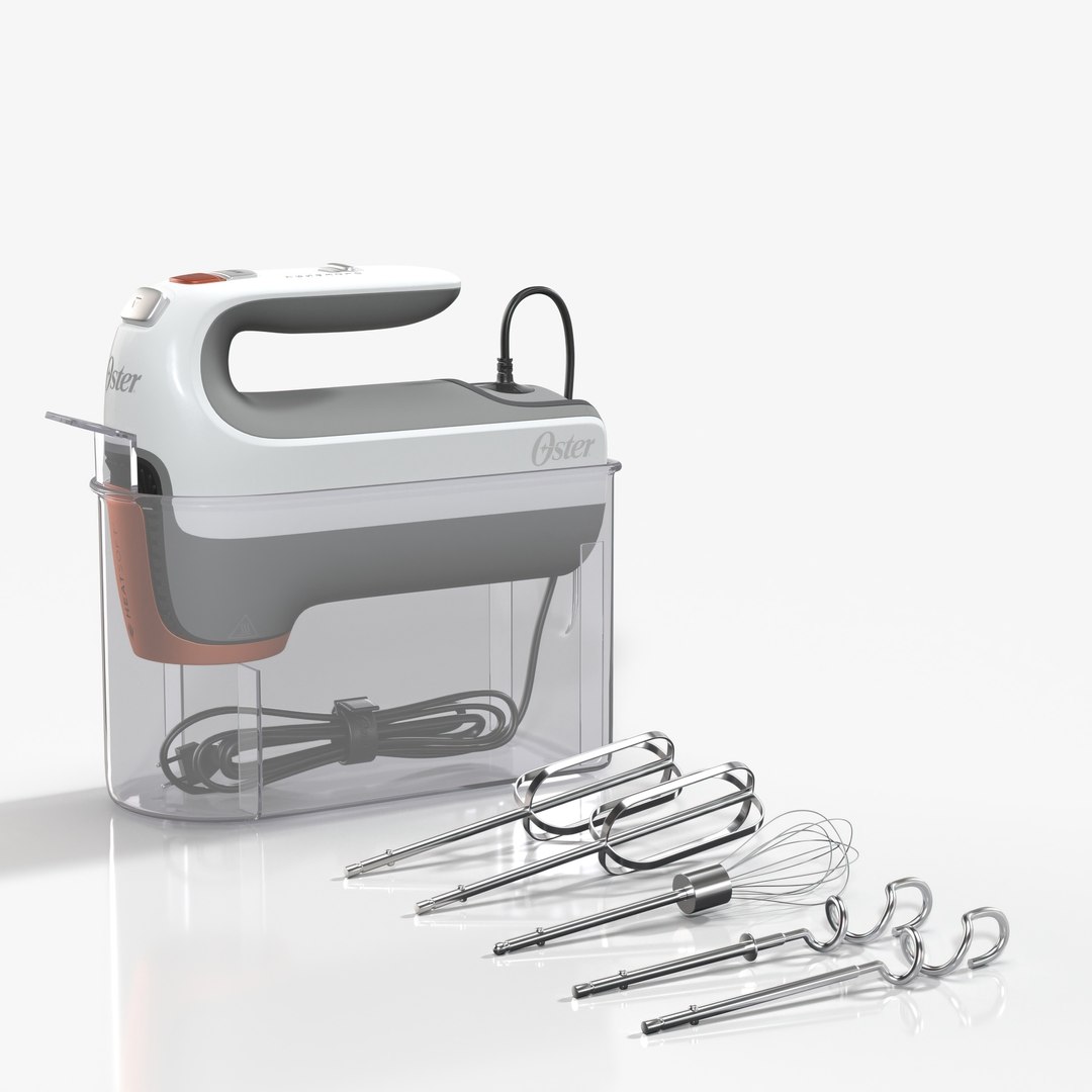 Oster HeatSoft 핸드 믹서 PBR 3D 모델 - TurboSquid 2242678