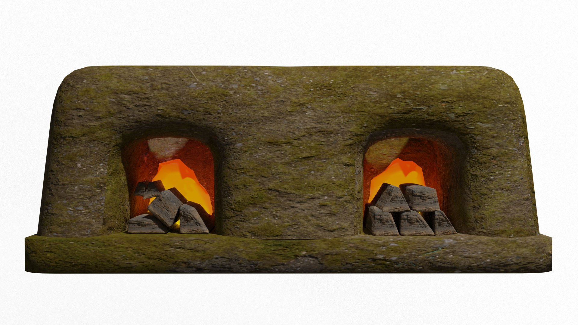 3D Kamado Kitchen Model - TurboSquid 1832816