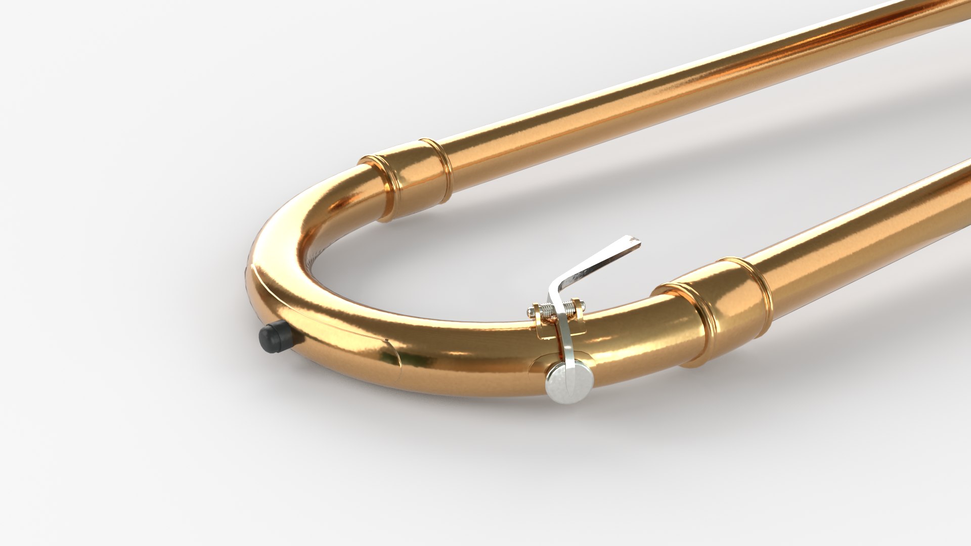 Tenor Trombone Three Types Of Materials Brass Copper And Silve Model ...