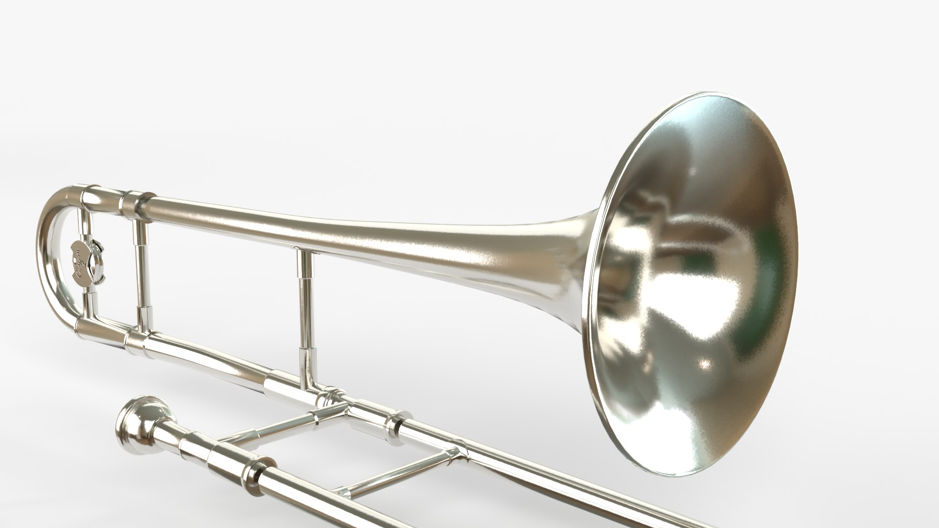 Tenor Trombone Three Types Of Materials Brass Copper And Silve Model ...