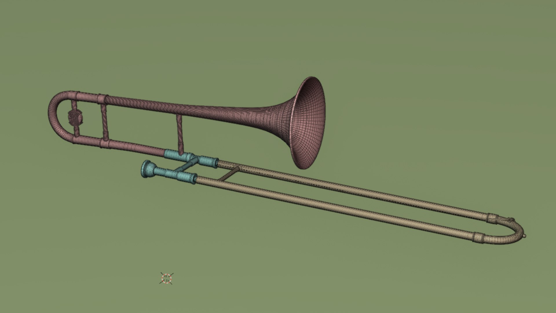 Tenor Trombone Three Types Of Materials Brass Copper And Silve Model ...