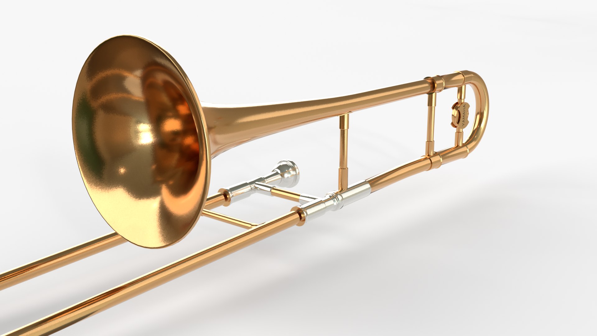 Tenor Trombone Three Types Of Materials Brass Copper And Silve Model ...