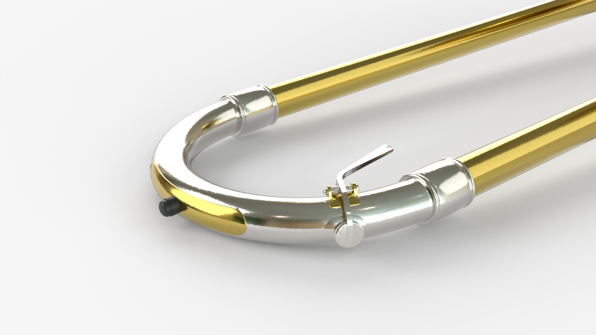 Tenor Trombone Three Types Of Materials Brass Copper And Silve Model ...