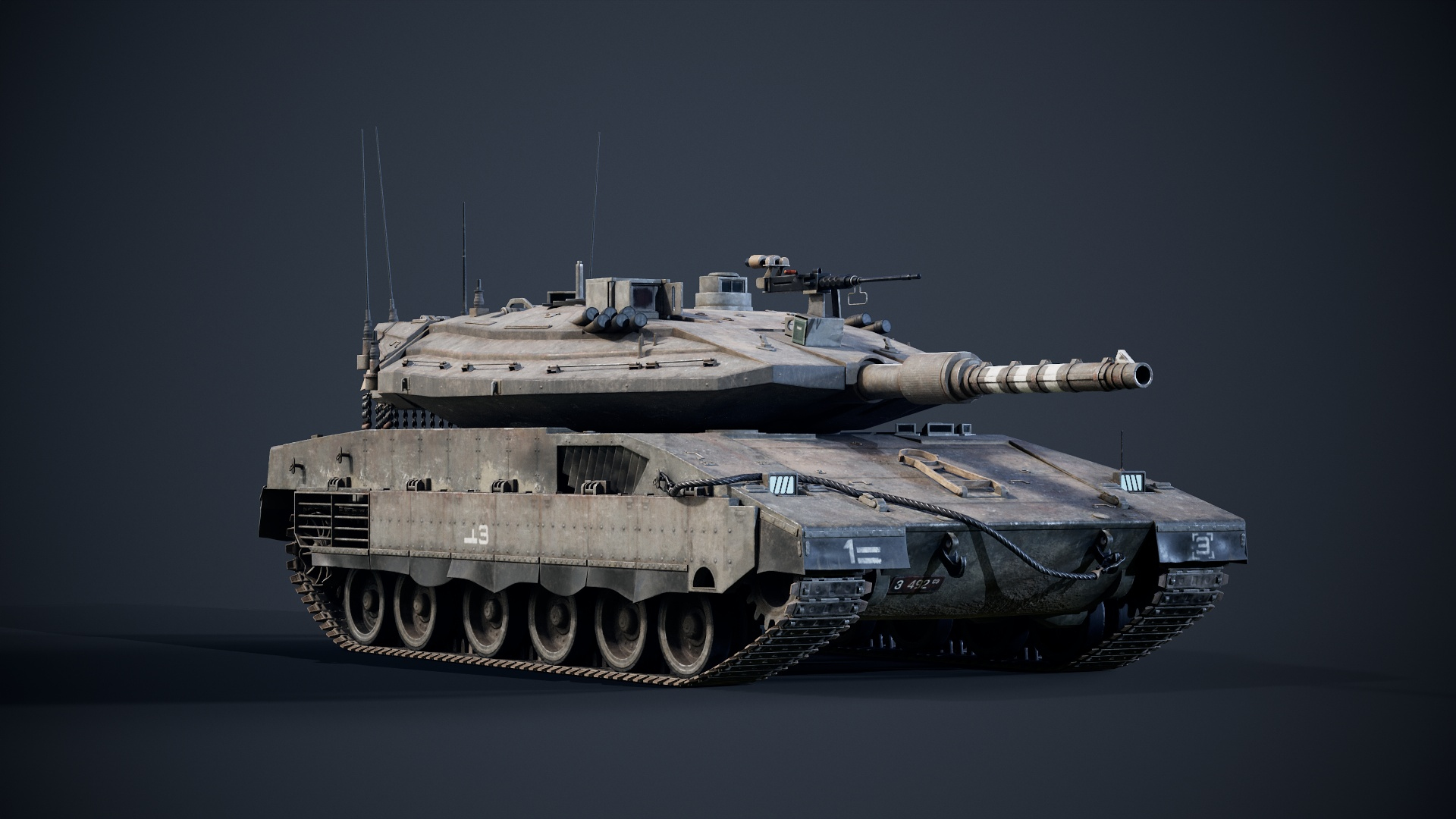 Rigged K2 Merkava Tanks Collection 3D - TurboSquid 2135164