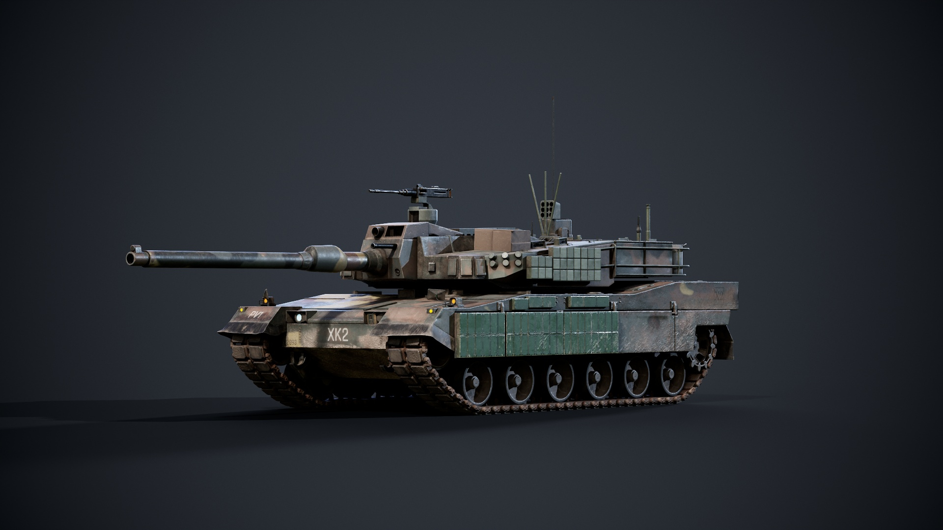 Rigged K2 Merkava Tanks Collection 3D - TurboSquid 2135164