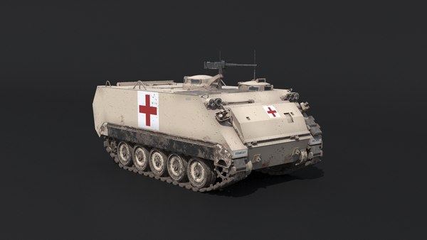 modelo 3d M113A3 Armored Medical Evacuation Vehicle - TurboSquid 2016421