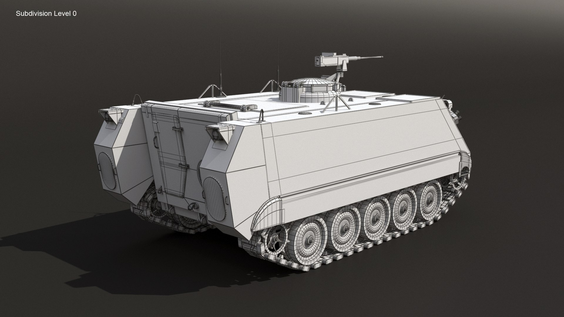 3D M113A3 Armored Medical Evacuation Vehicle Model - TurboSquid 2016421