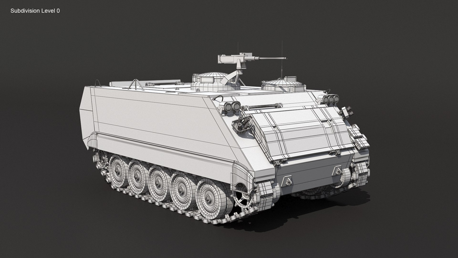 3D M113A3 Armored Medical Evacuation Vehicle Model - TurboSquid 2016421