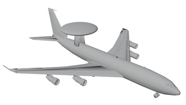 modelo 3d Boeing E-3B - TurboSquid 2240061