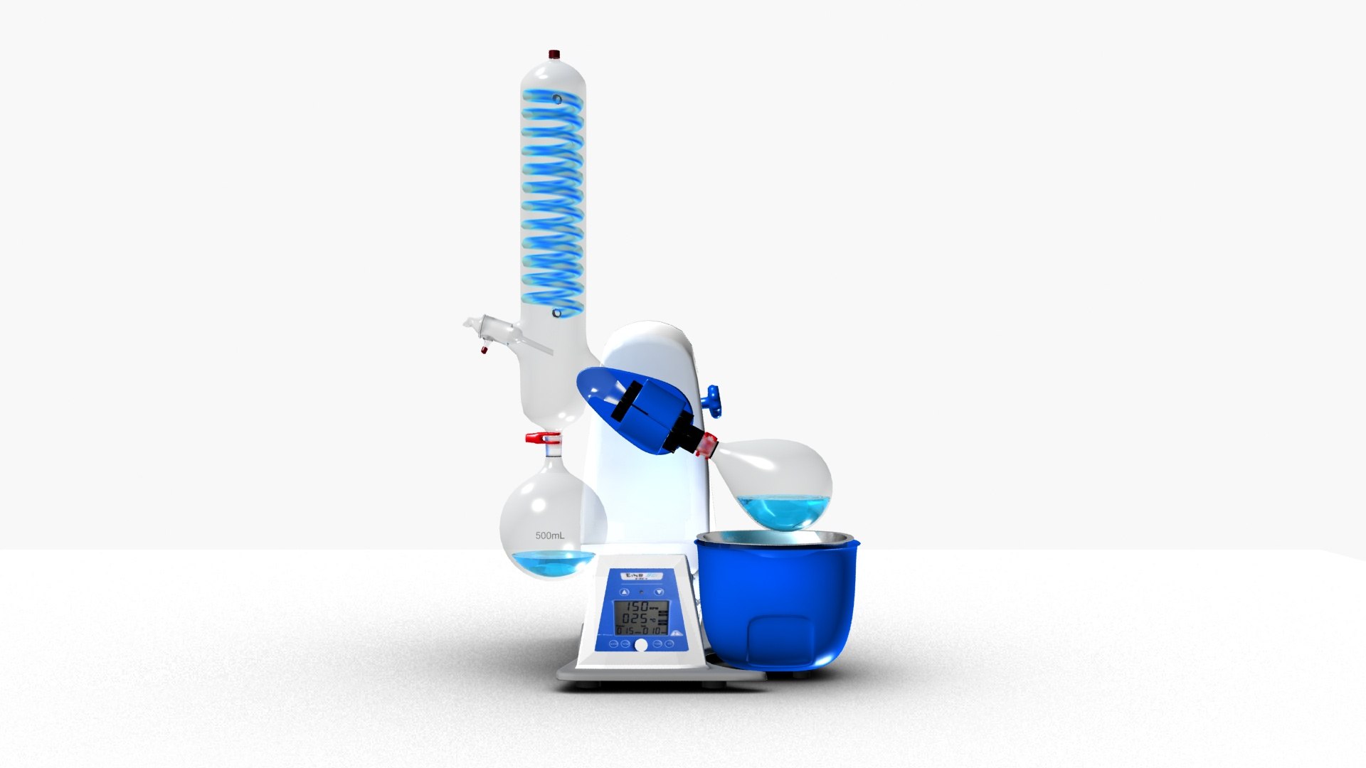 Rotary Evaporator 3D Model - TurboSquid 1737486