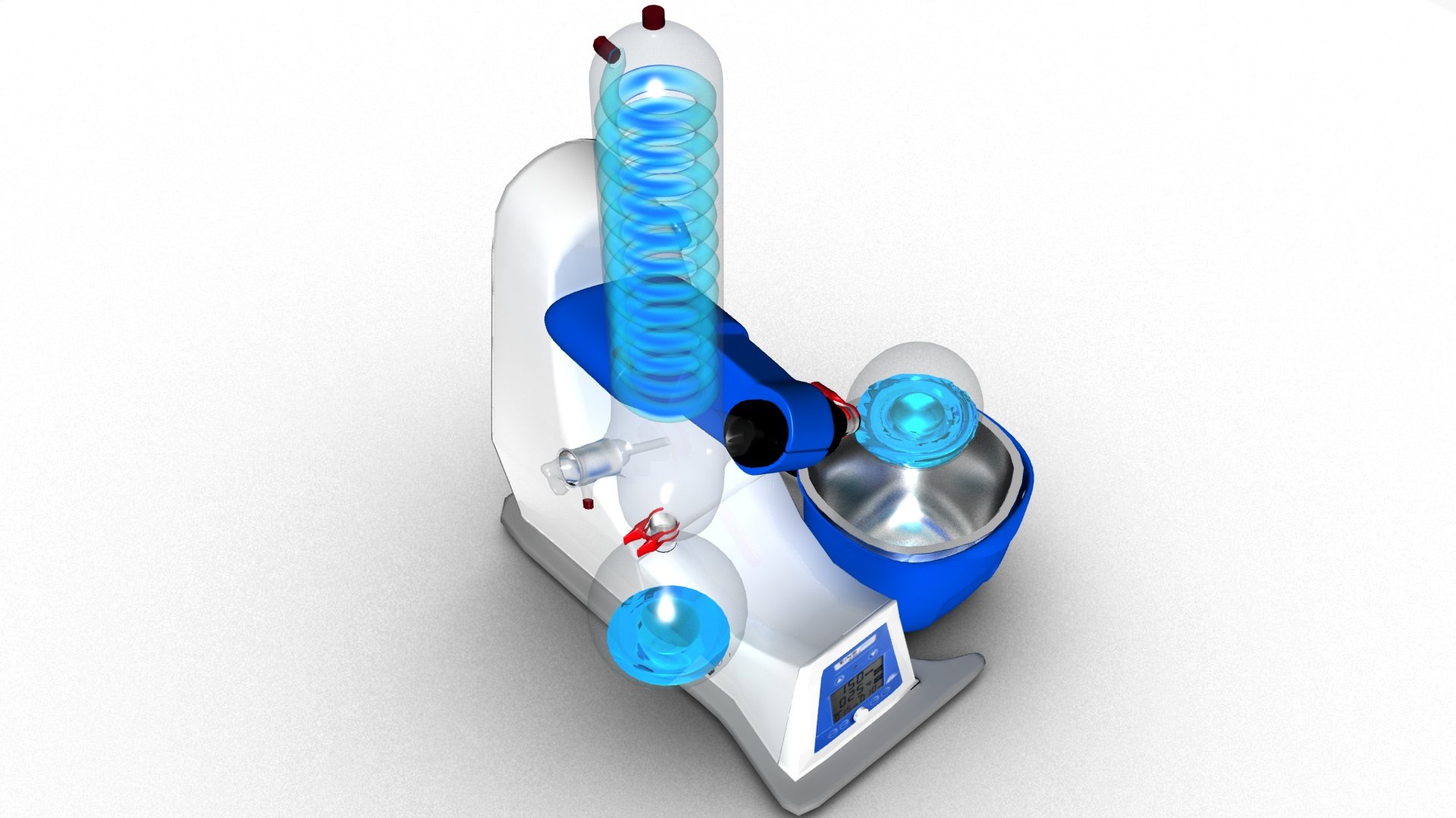 Rotary Evaporator 3D Model - TurboSquid 1737486