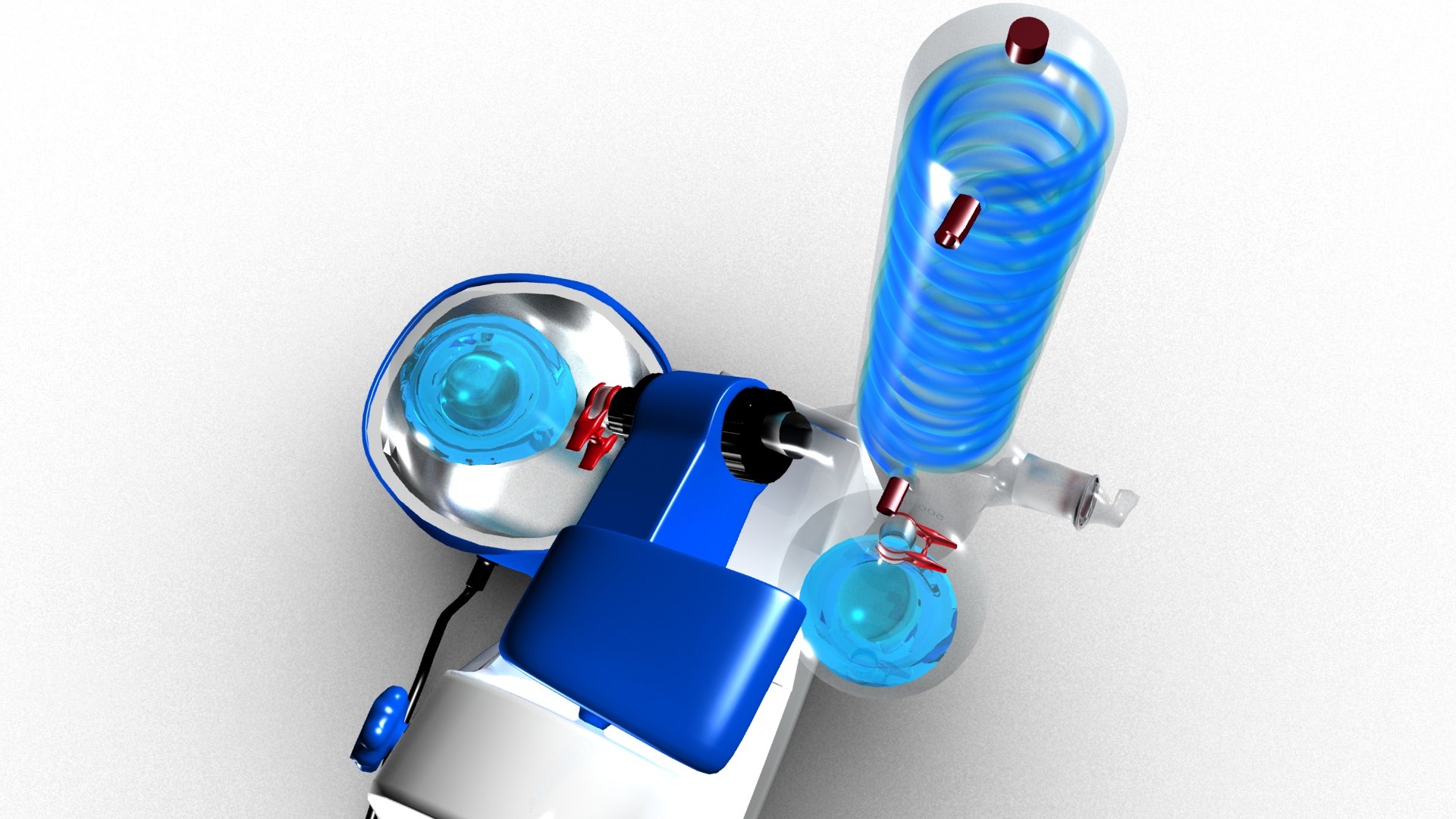 Rotary Evaporator 3D Model - TurboSquid 1737486