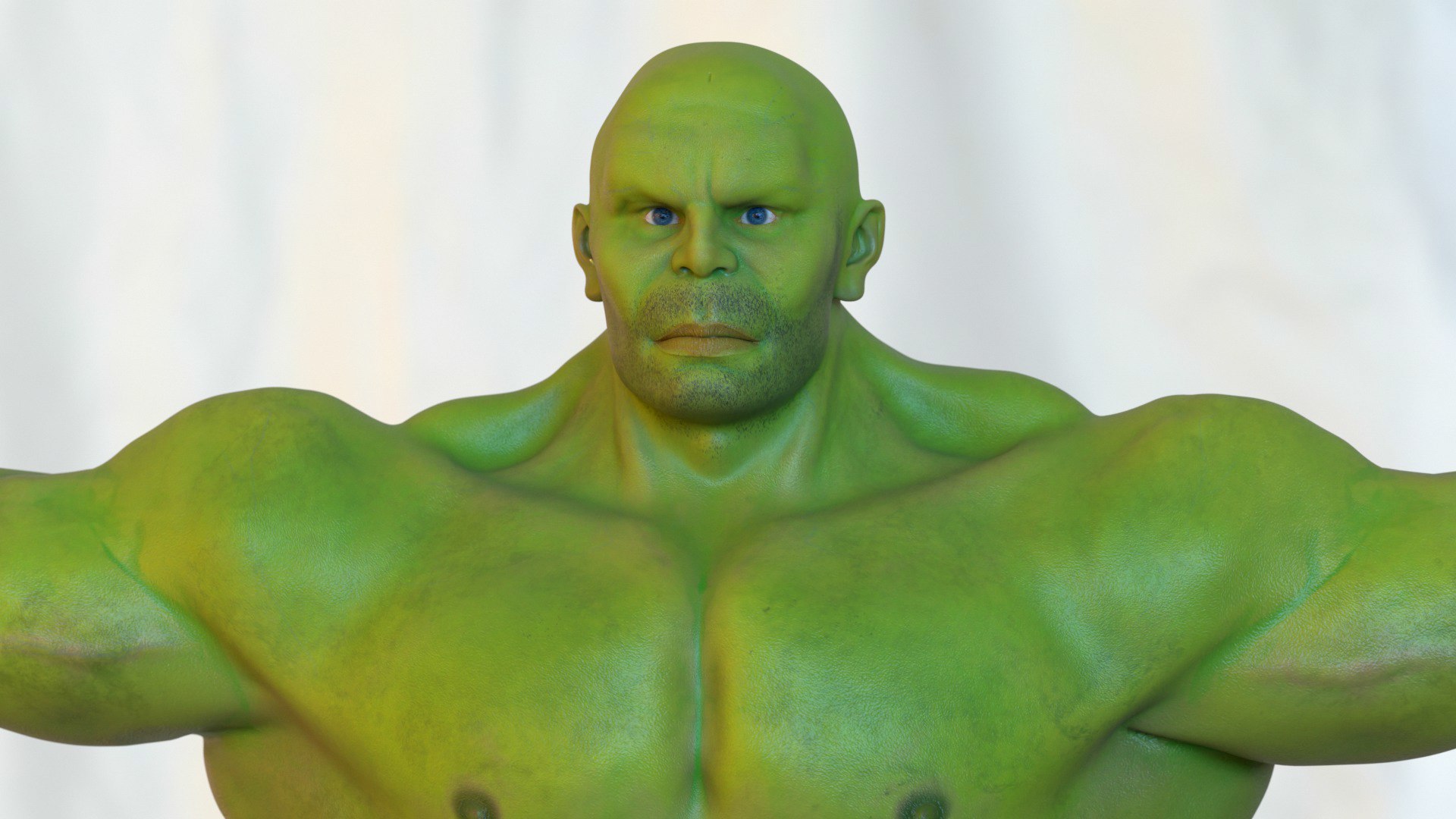 The Incredible Hulk 3D - TurboSquid 2047576