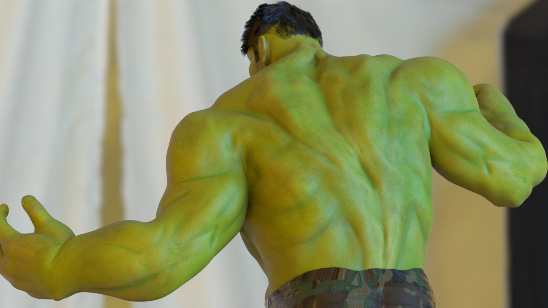 The Incredible Hulk 3D - TurboSquid 2047576