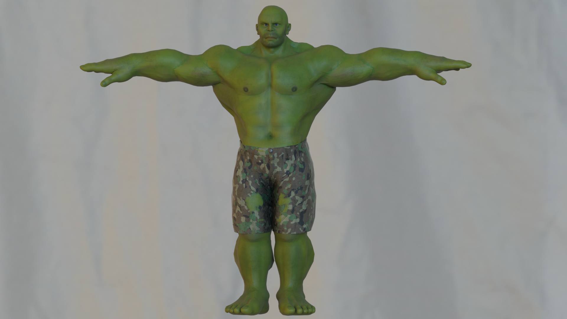 The Incredible Hulk 3D - TurboSquid 2047576