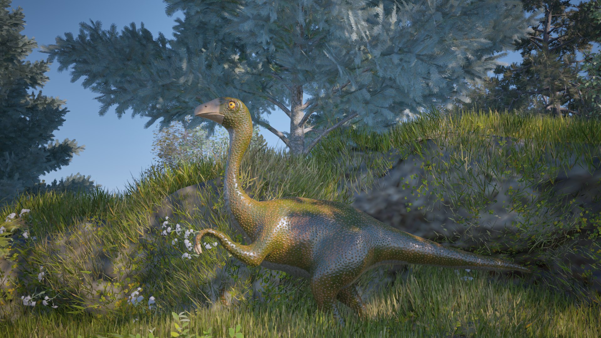 Dinosaur Struthiomimus 3D Model - TurboSquid 2318636