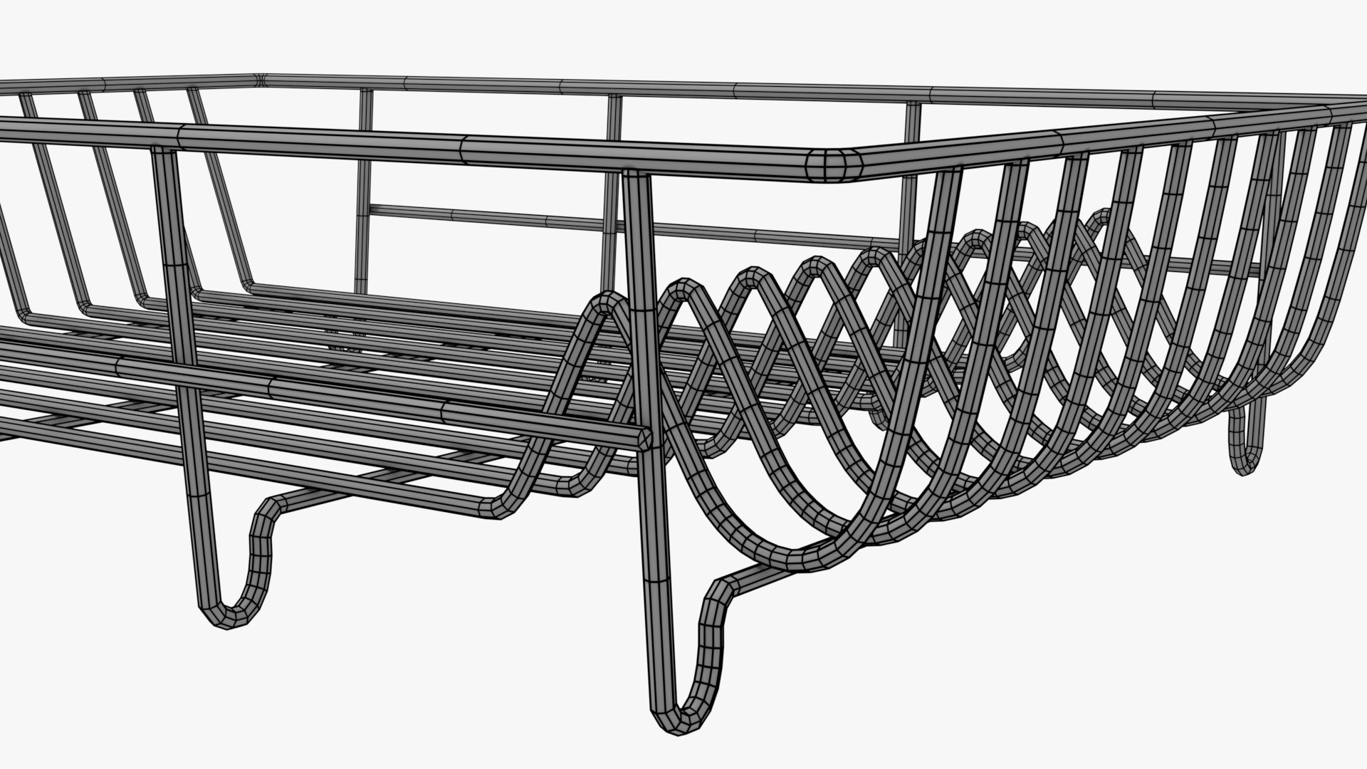 3D Model Dish Rack - TurboSquid 1557479