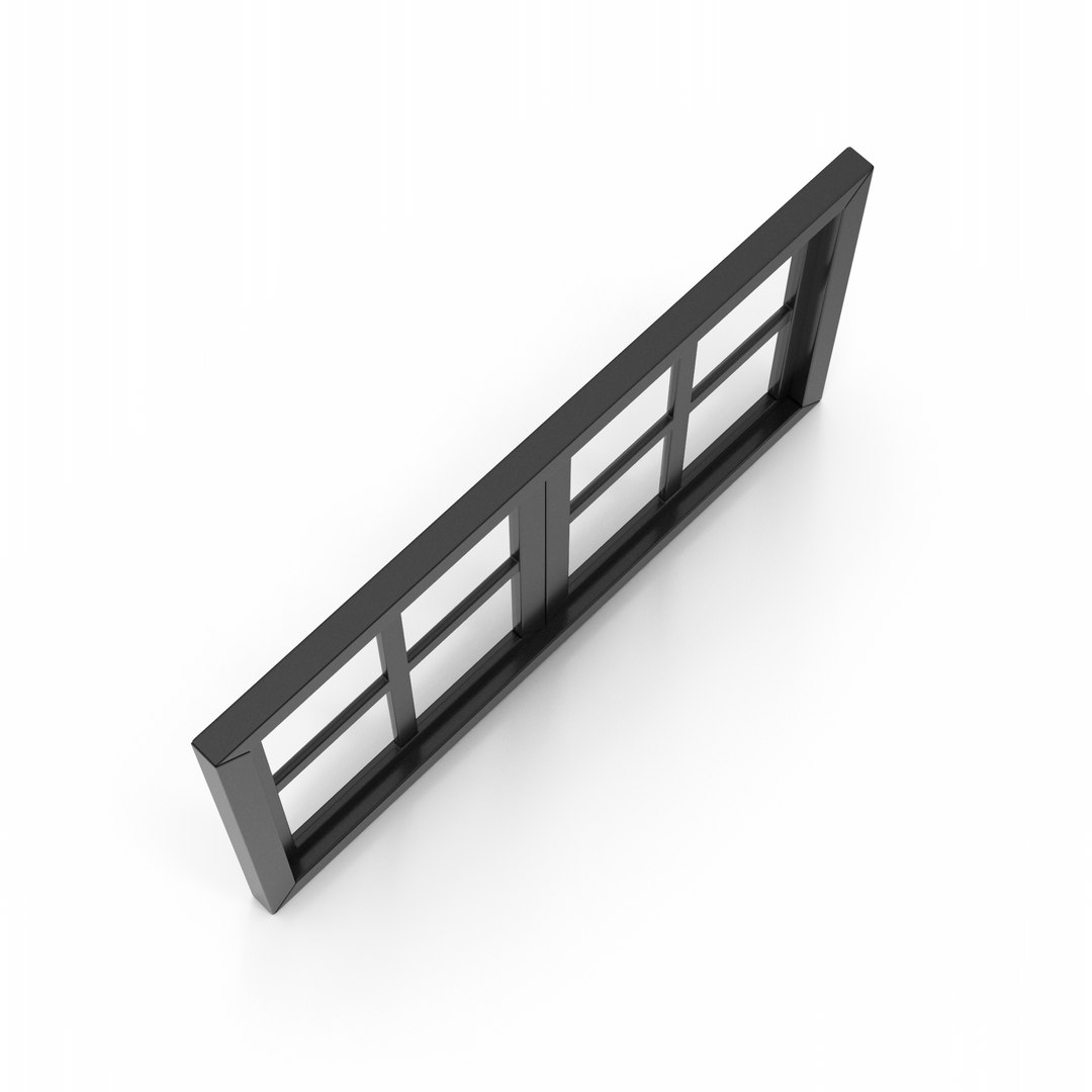 3D Black Window - TurboSquid 2255723
