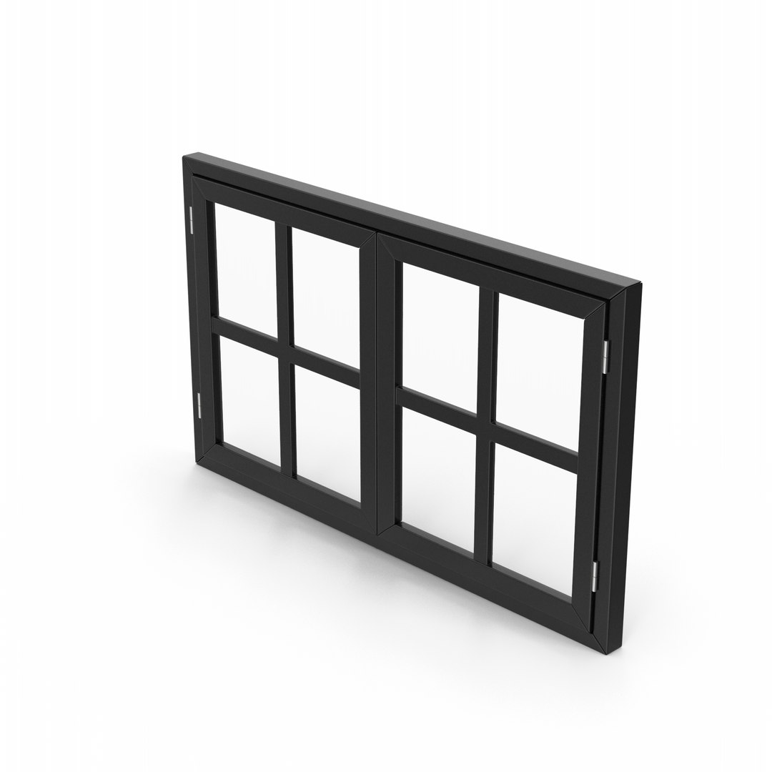 3D Black Window - TurboSquid 2255723