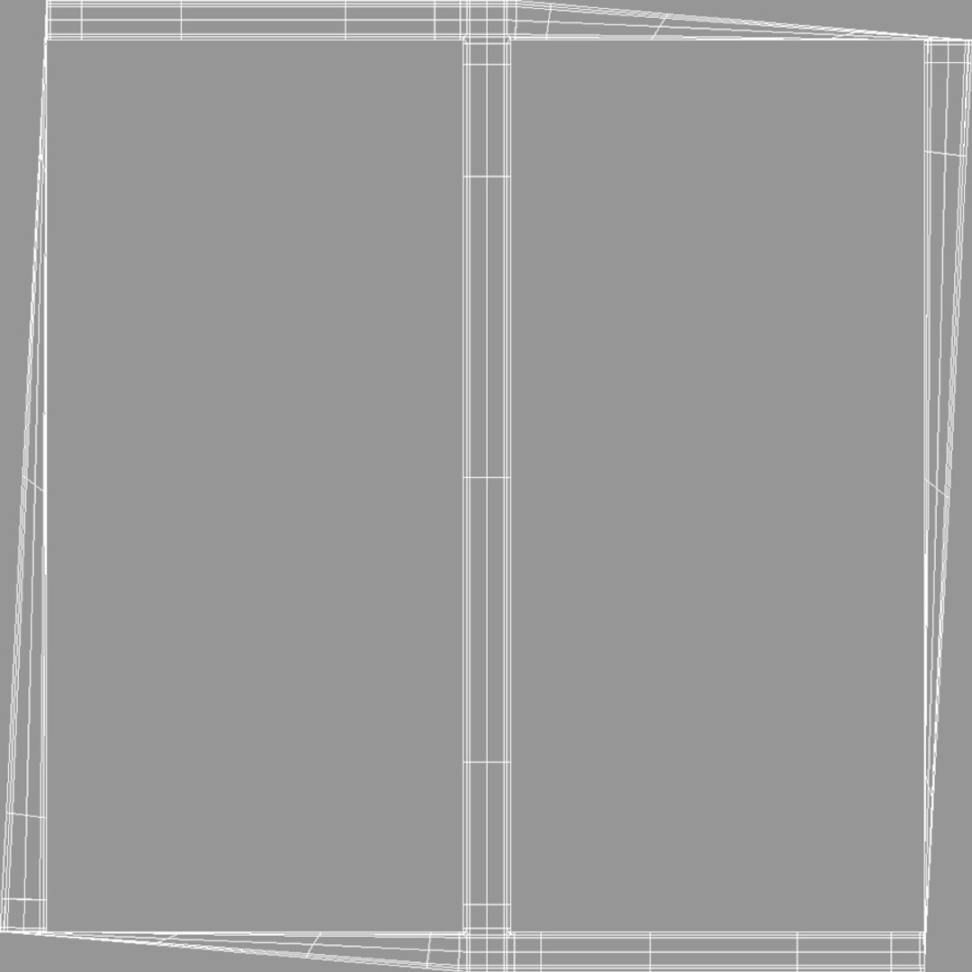 3D Black Window - TurboSquid 2255723