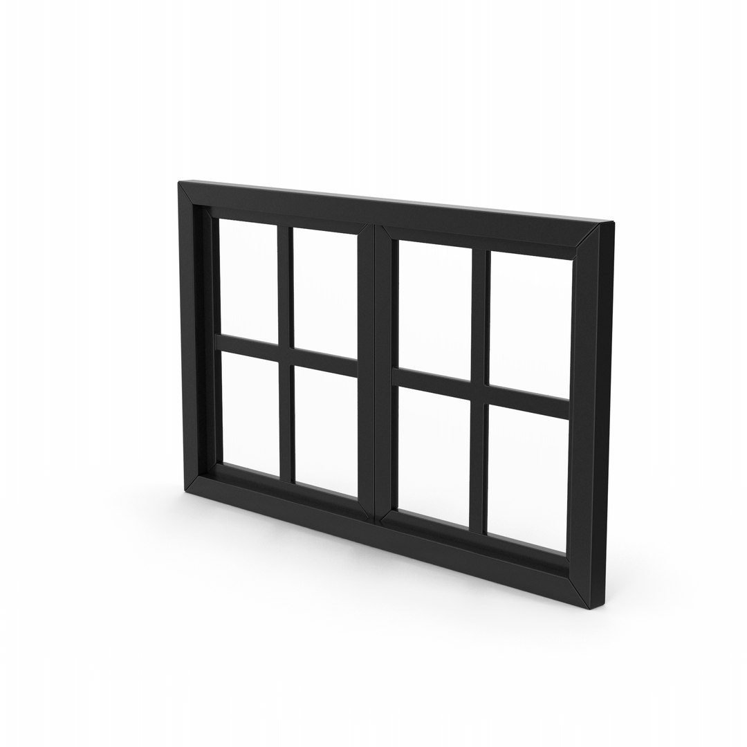 3D Black Window - TurboSquid 2255723