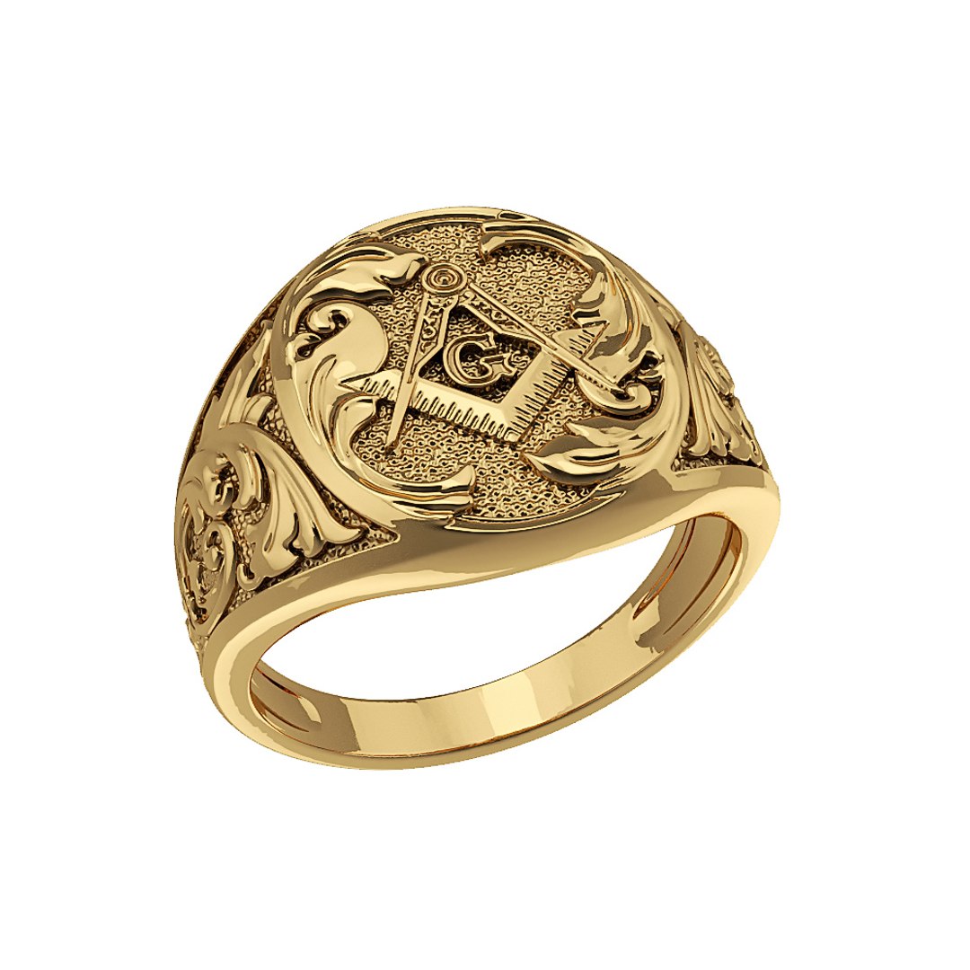 Gold Ring Model - TurboSquid 1572535