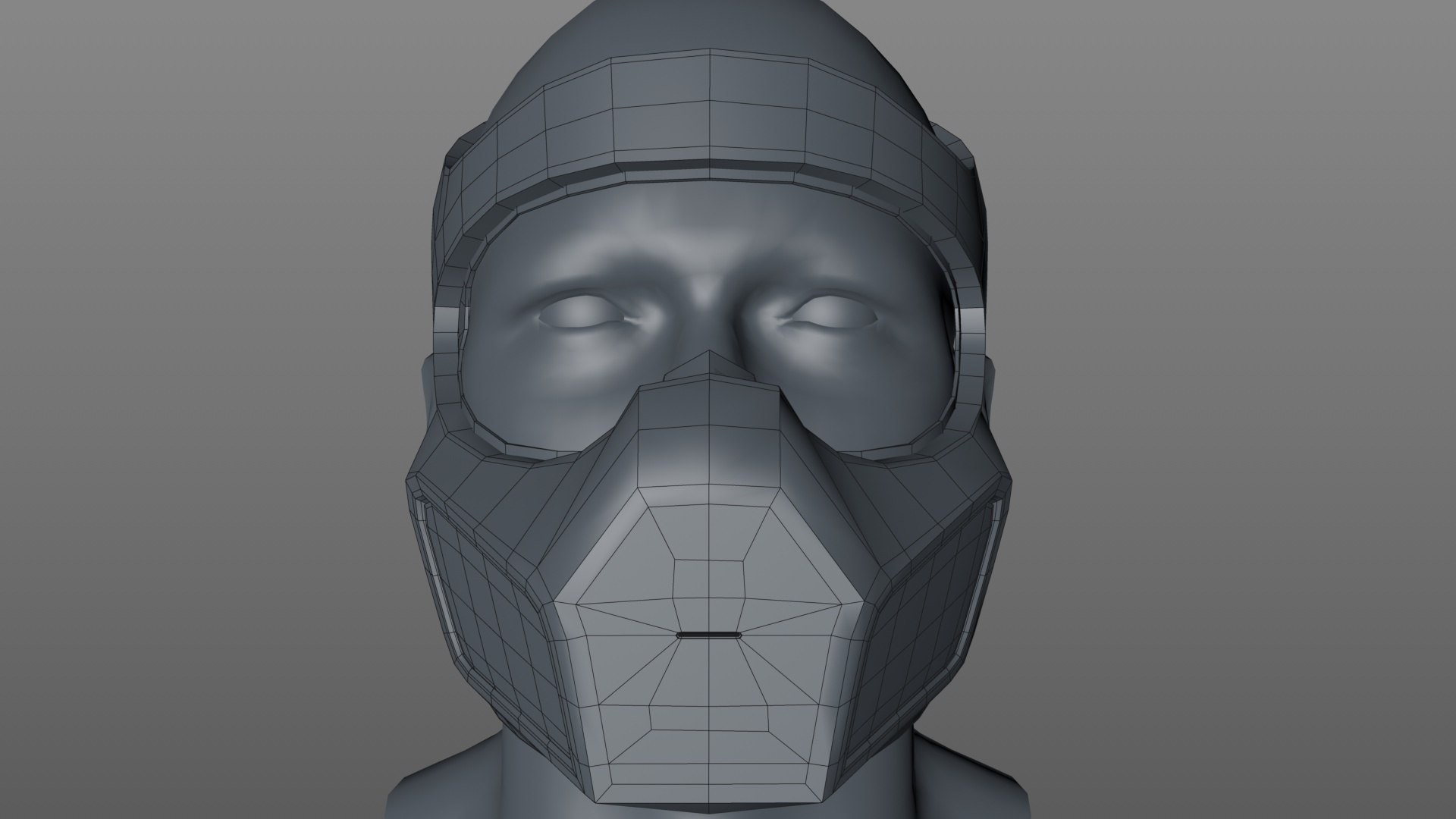 3D respirator mask - TurboSquid 1647839