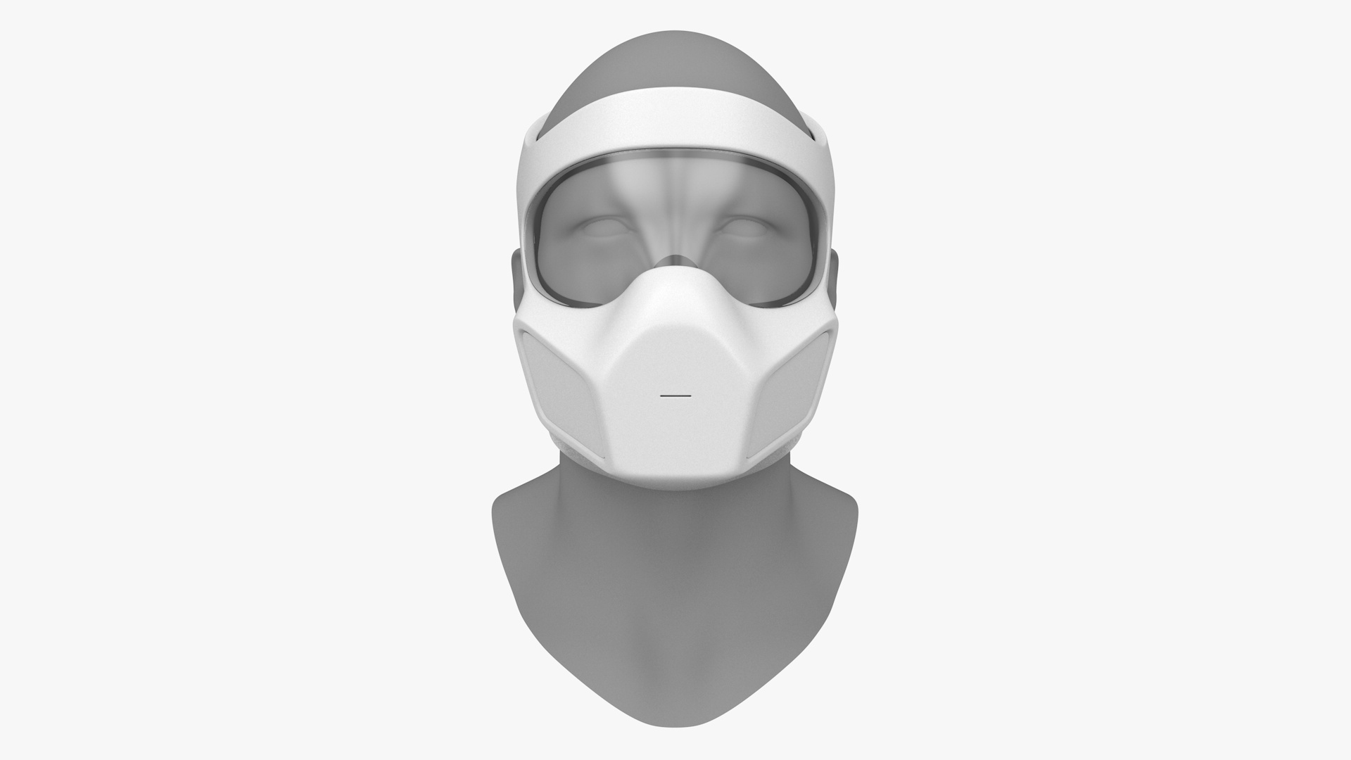 3D respirator mask - TurboSquid 1647839