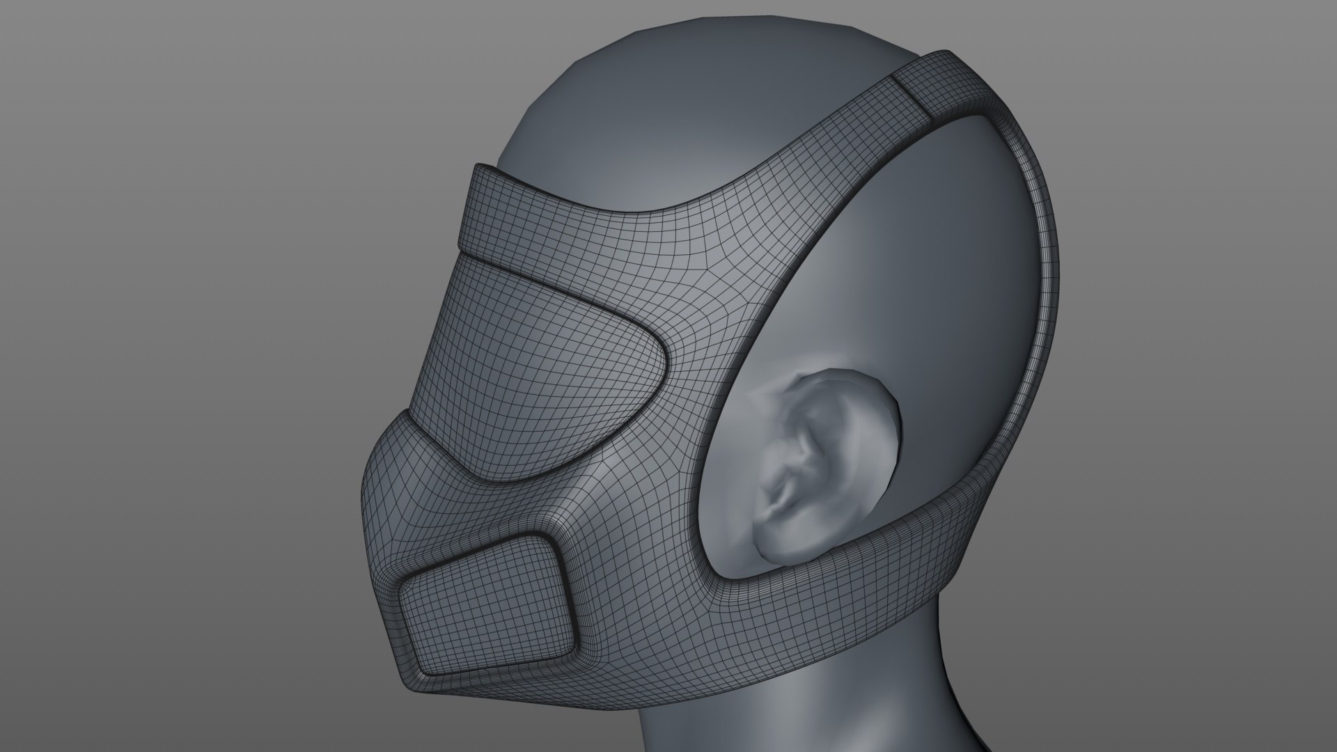 3D respirator mask - TurboSquid 1647839