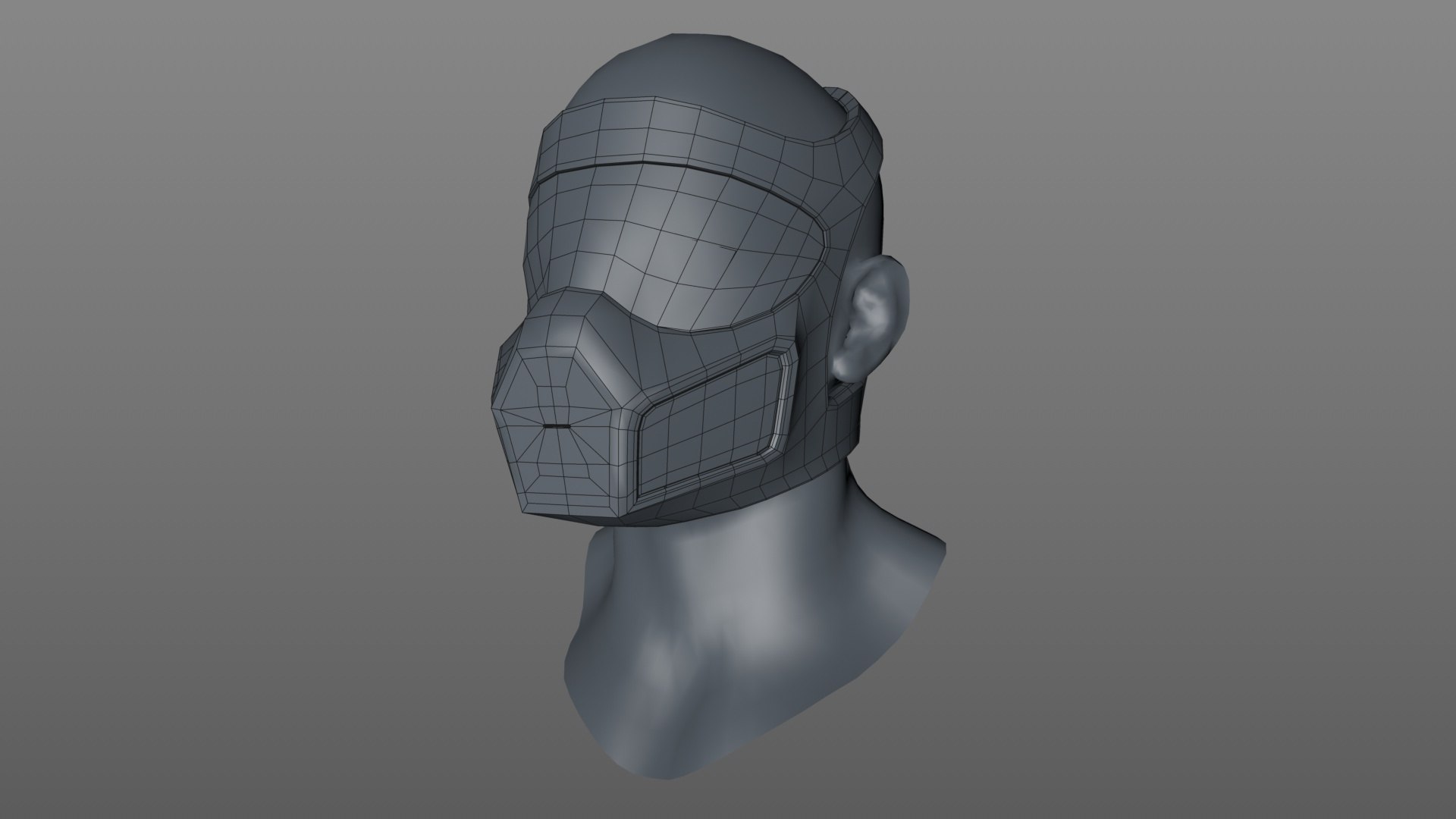 3D respirator mask - TurboSquid 1647839