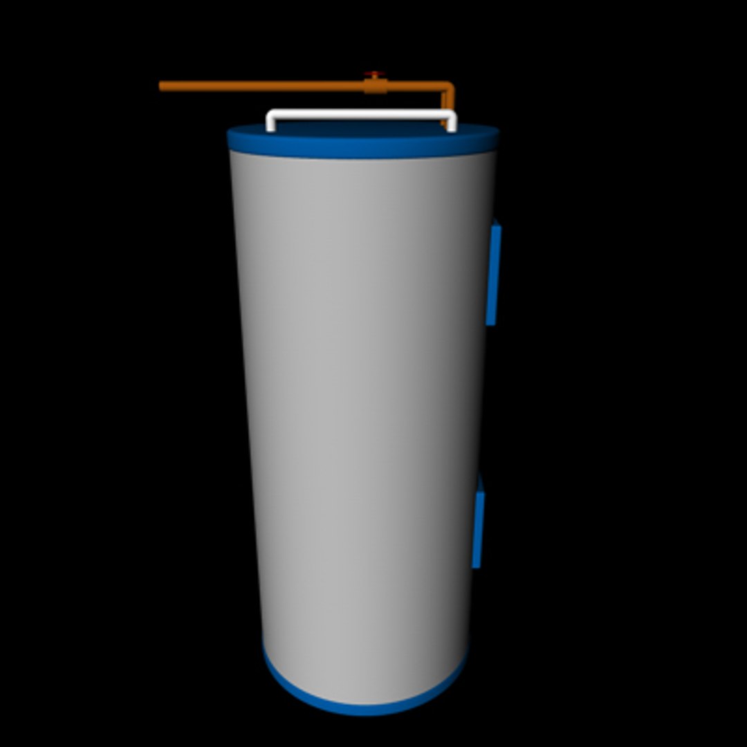 Hot Water Heater 3d 3ds