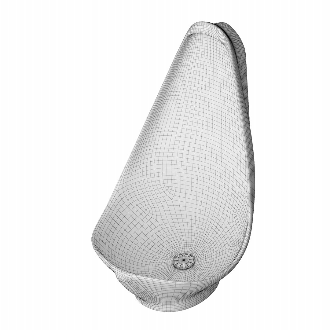 3D Urinal Bathroom Model - TurboSquid 1694114
