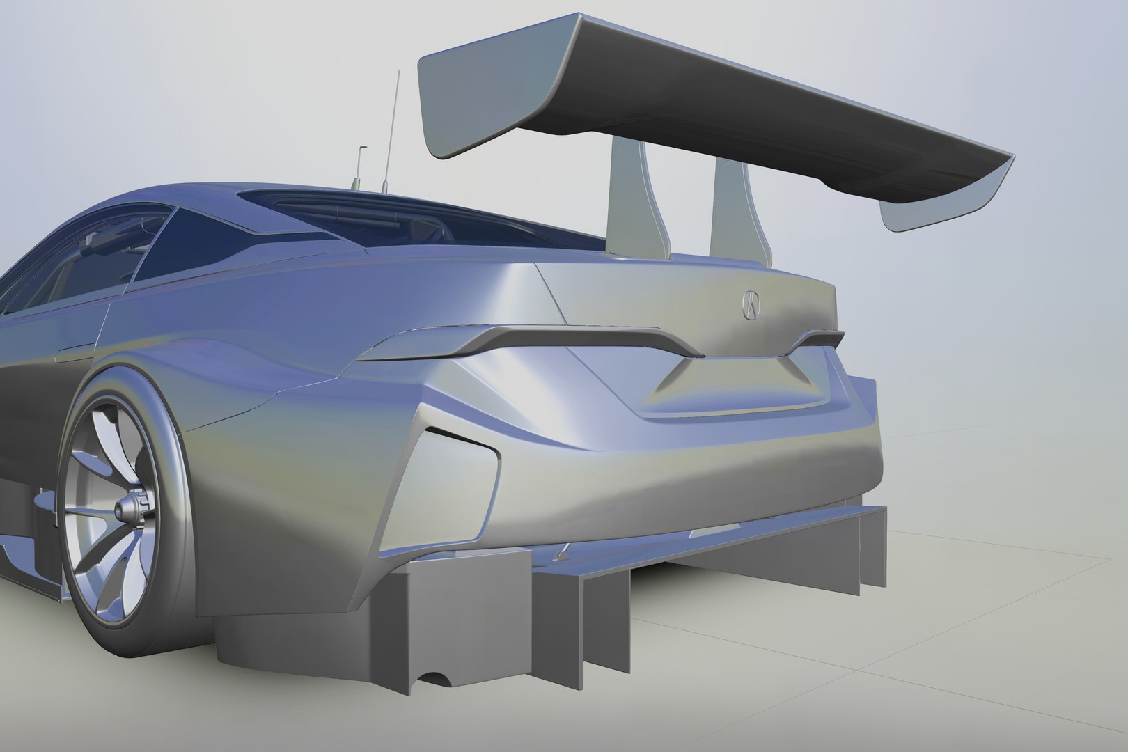 3D Acura Integra Concept GT3 2023 Model - TurboSquid 1998044