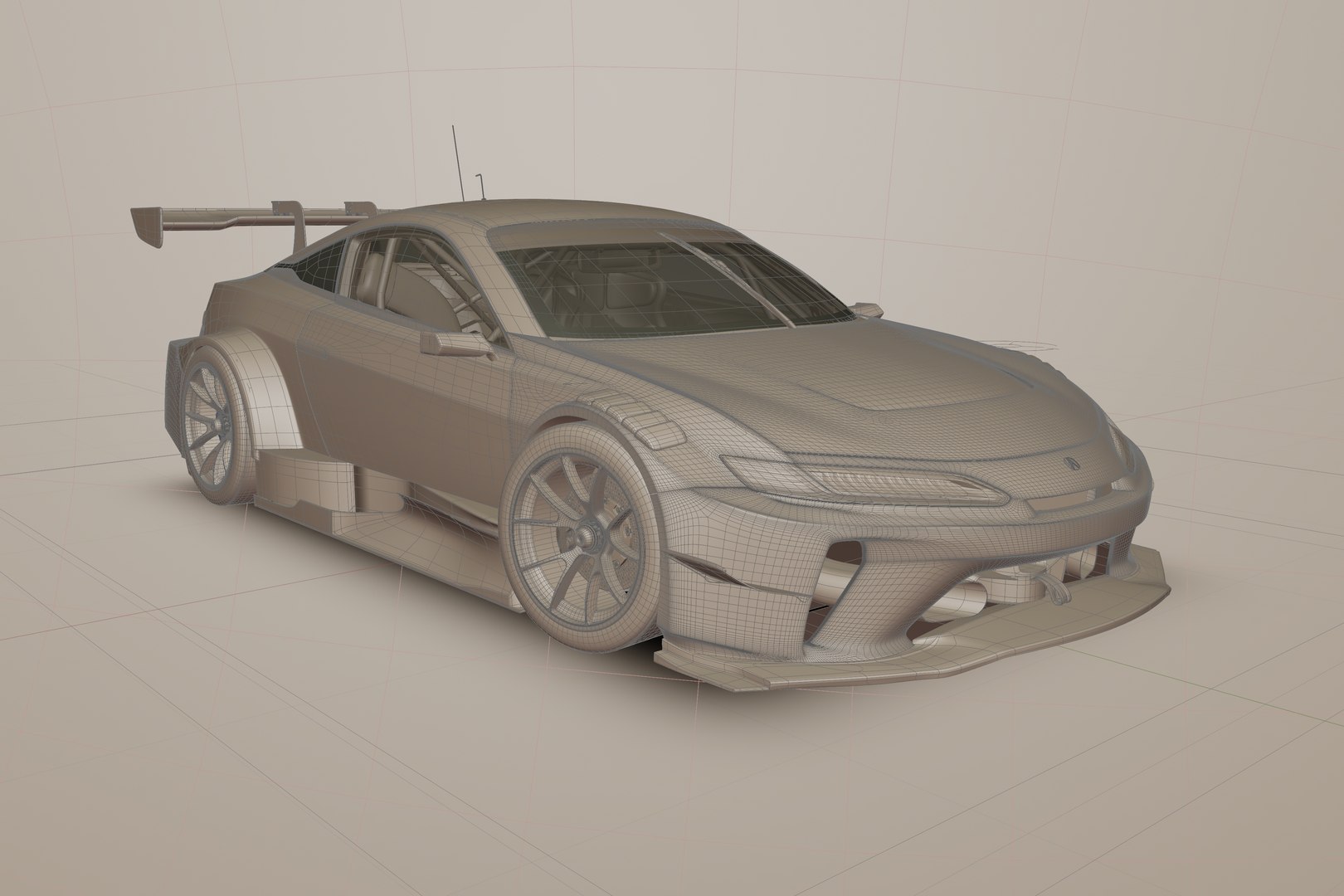 3D Acura Integra Concept GT3 2023 Model - TurboSquid 1998044