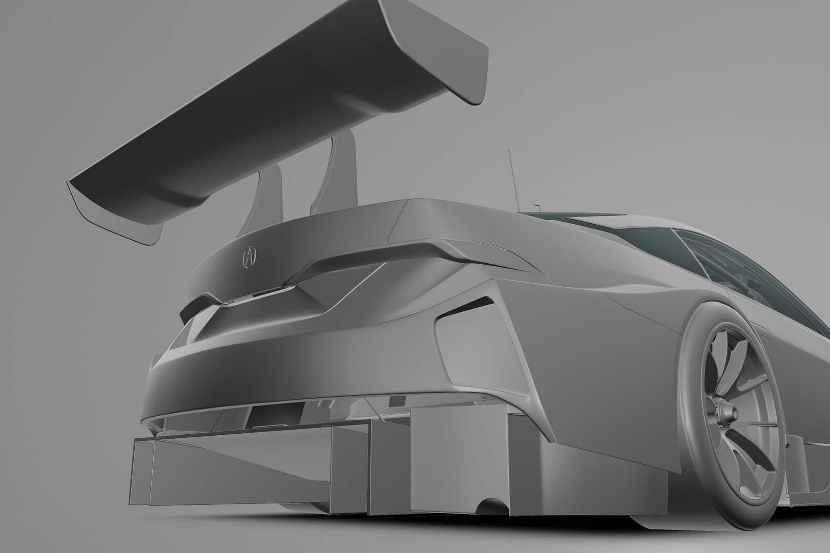 3D Acura Integra Concept GT3 2023 Model - TurboSquid 1998044