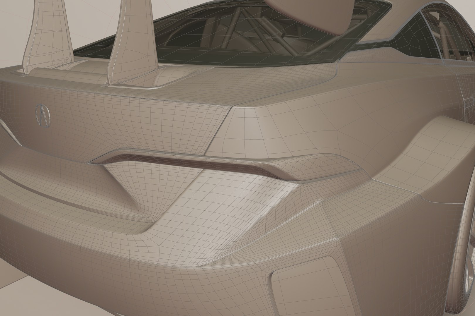 3D Acura Integra Concept GT3 2023 Model - TurboSquid 1998044