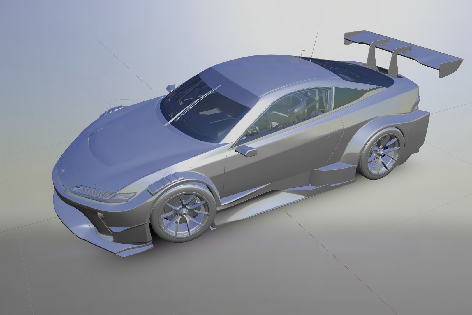 3D Acura Integra Concept GT3 2023 Model - TurboSquid 1998044